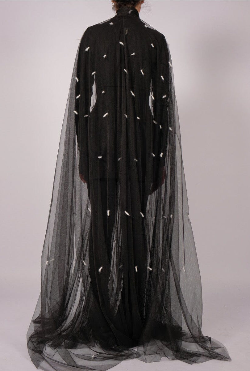 Mesh Polka-Dots Cape – David's Road US